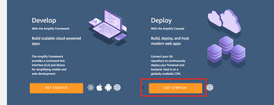 Deploying to AWS Amplify | GatsbyJS 中文网