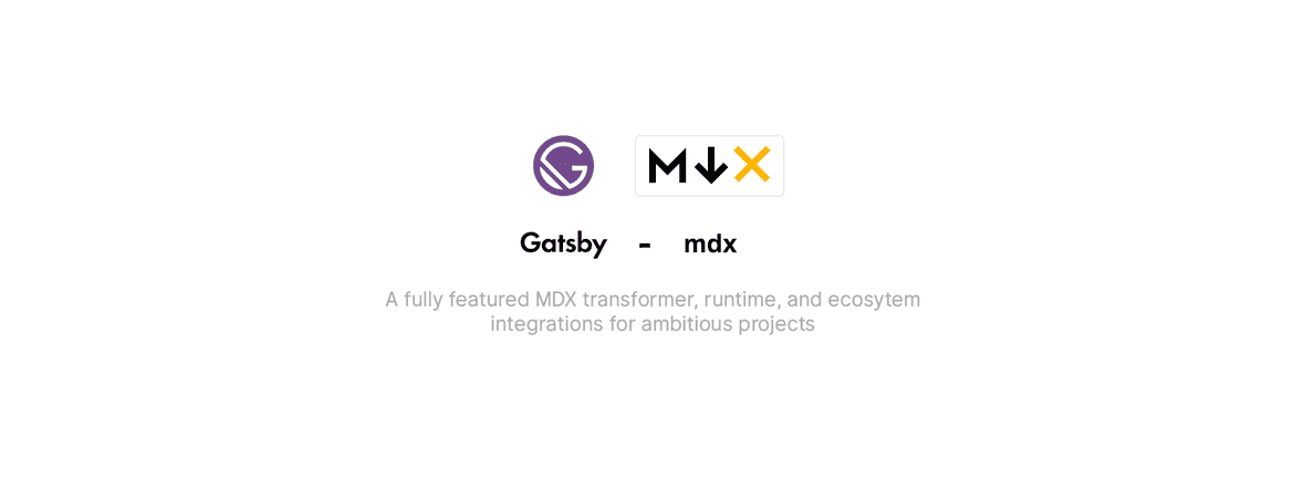 gatsby-plugin-mdx | GatsbyJS 中文网